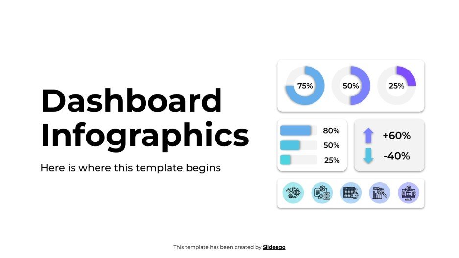 Dashboard Infographics Template