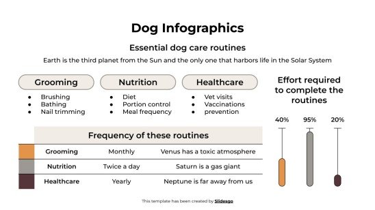 Dog Infographics Template
