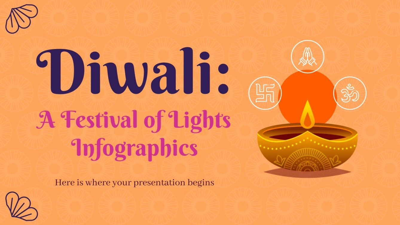 Diwali: A Festival of Lights Infographics Template