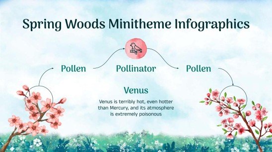 Spring Woods Minitheme Infographics Template