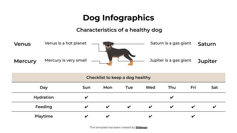 Dog Infographics Template