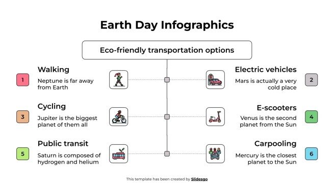 Earth Day Infographics Presentation