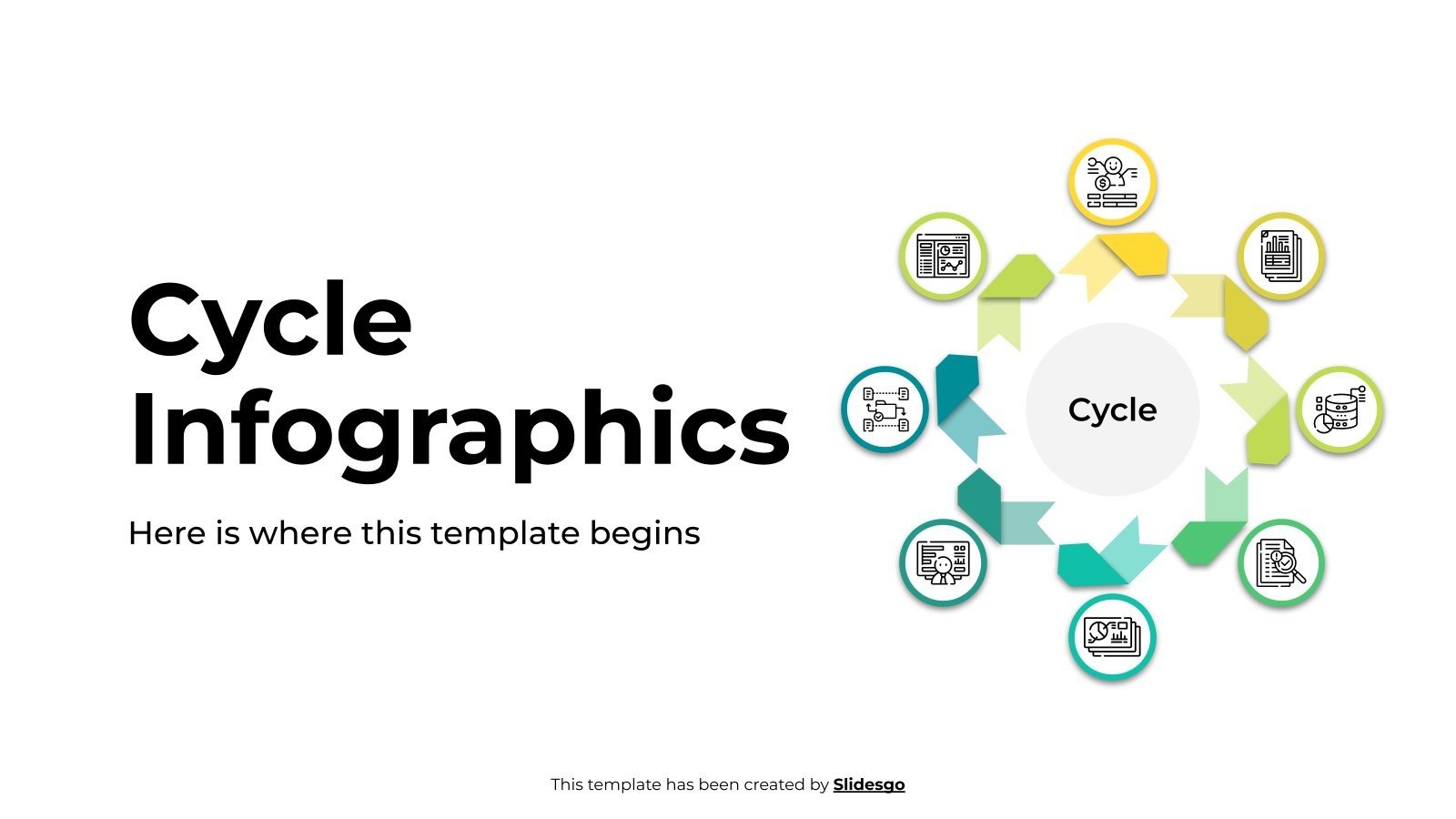 Cycle Infographics Template