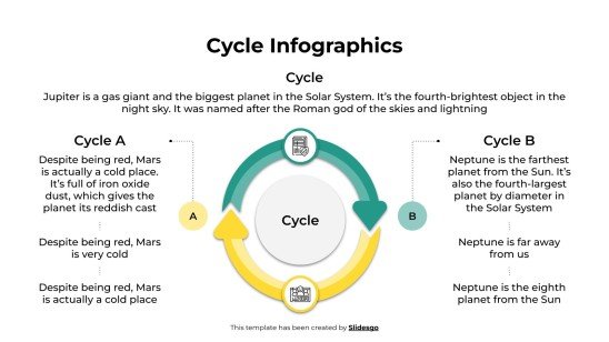 Cycle Infographics Template