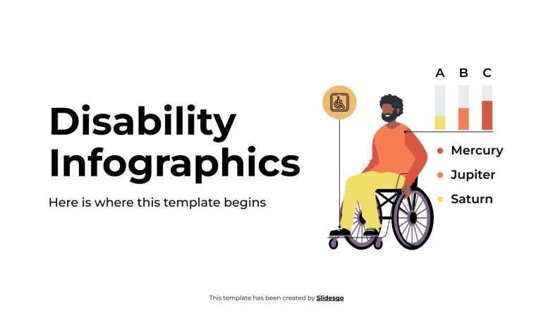 Disability Infographics Template