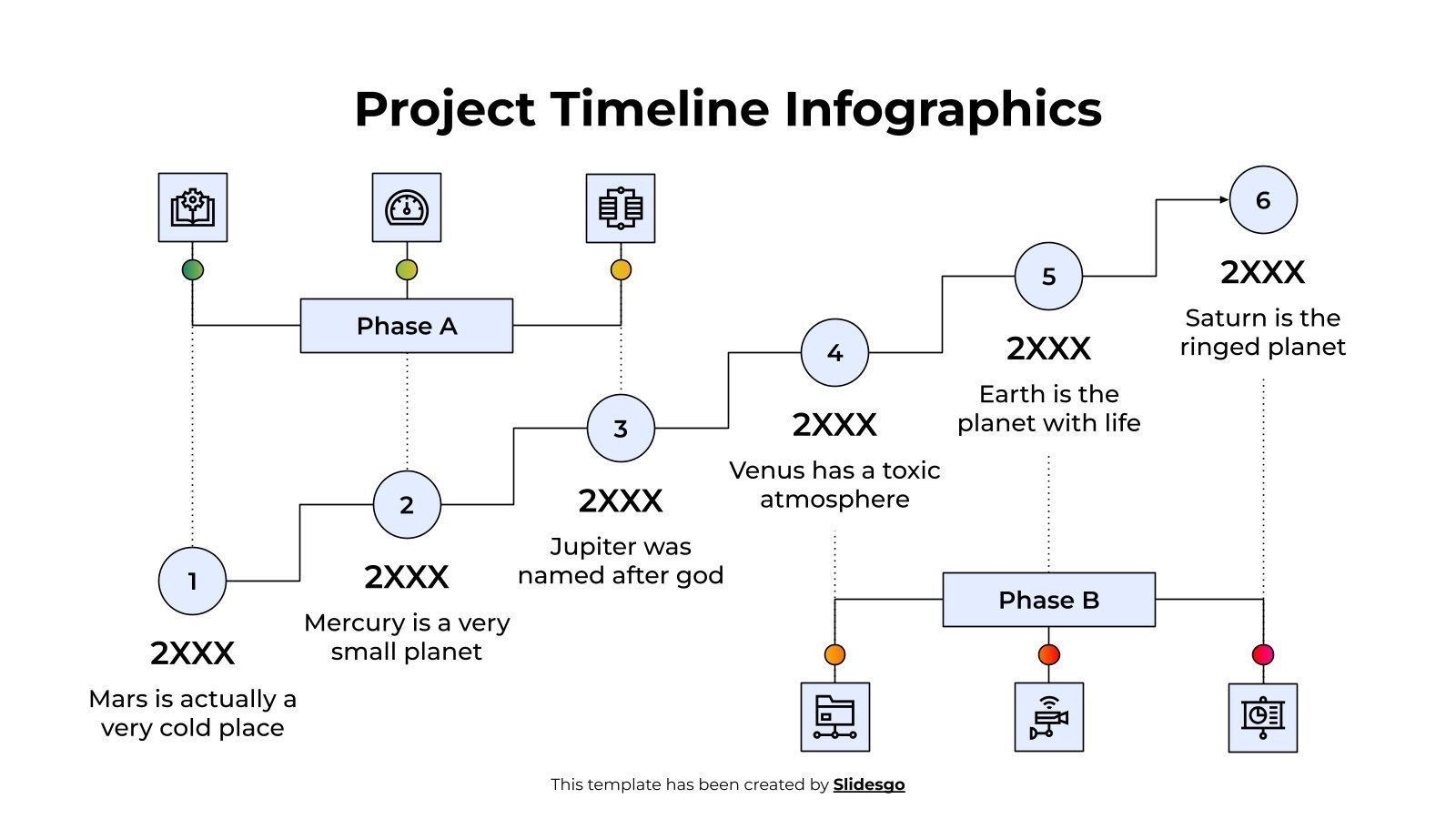 Project Timeline Infographics Presentation