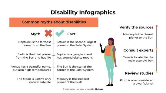 Disability Infographics Template