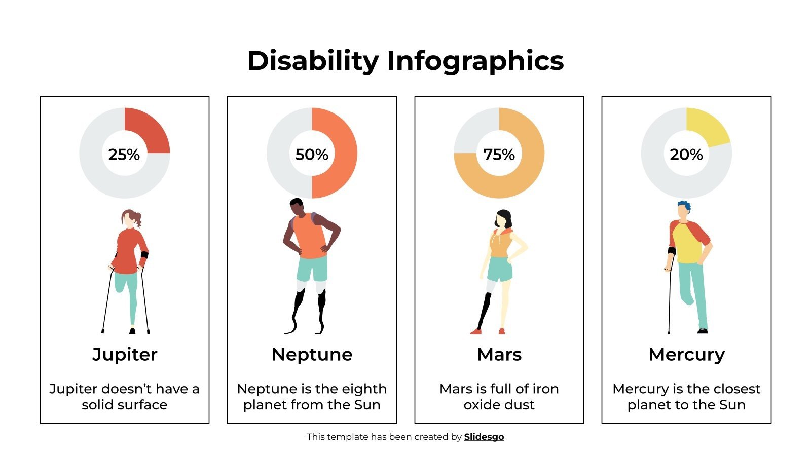 Disability Infographics Template