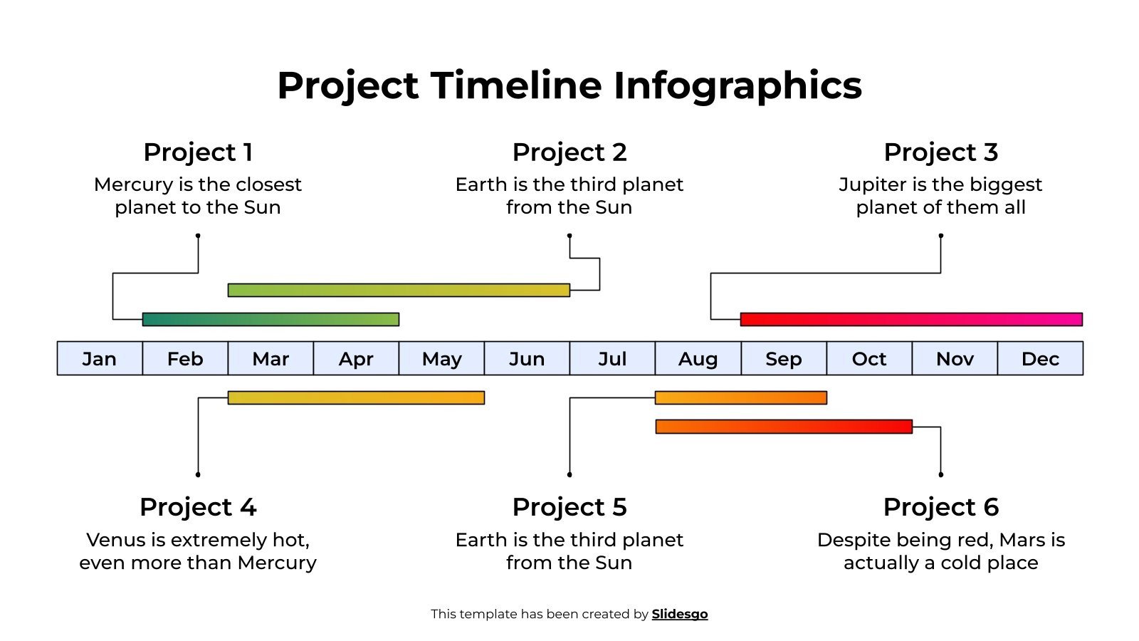 Project Timeline Infographics Presentation