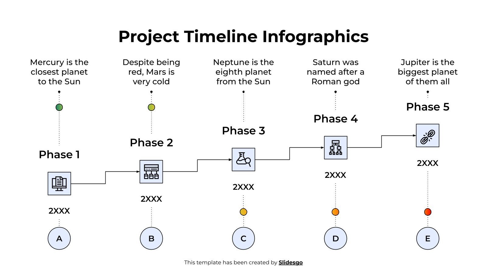 Project Timeline Infographics Presentation