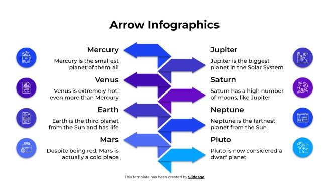 Arrow Infographics Presentation