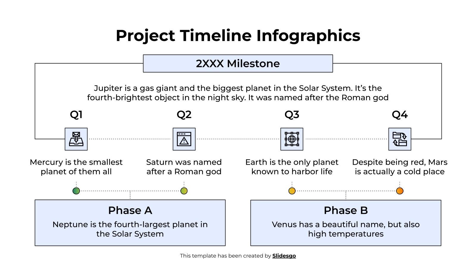 Project Timeline Infographics Presentation
