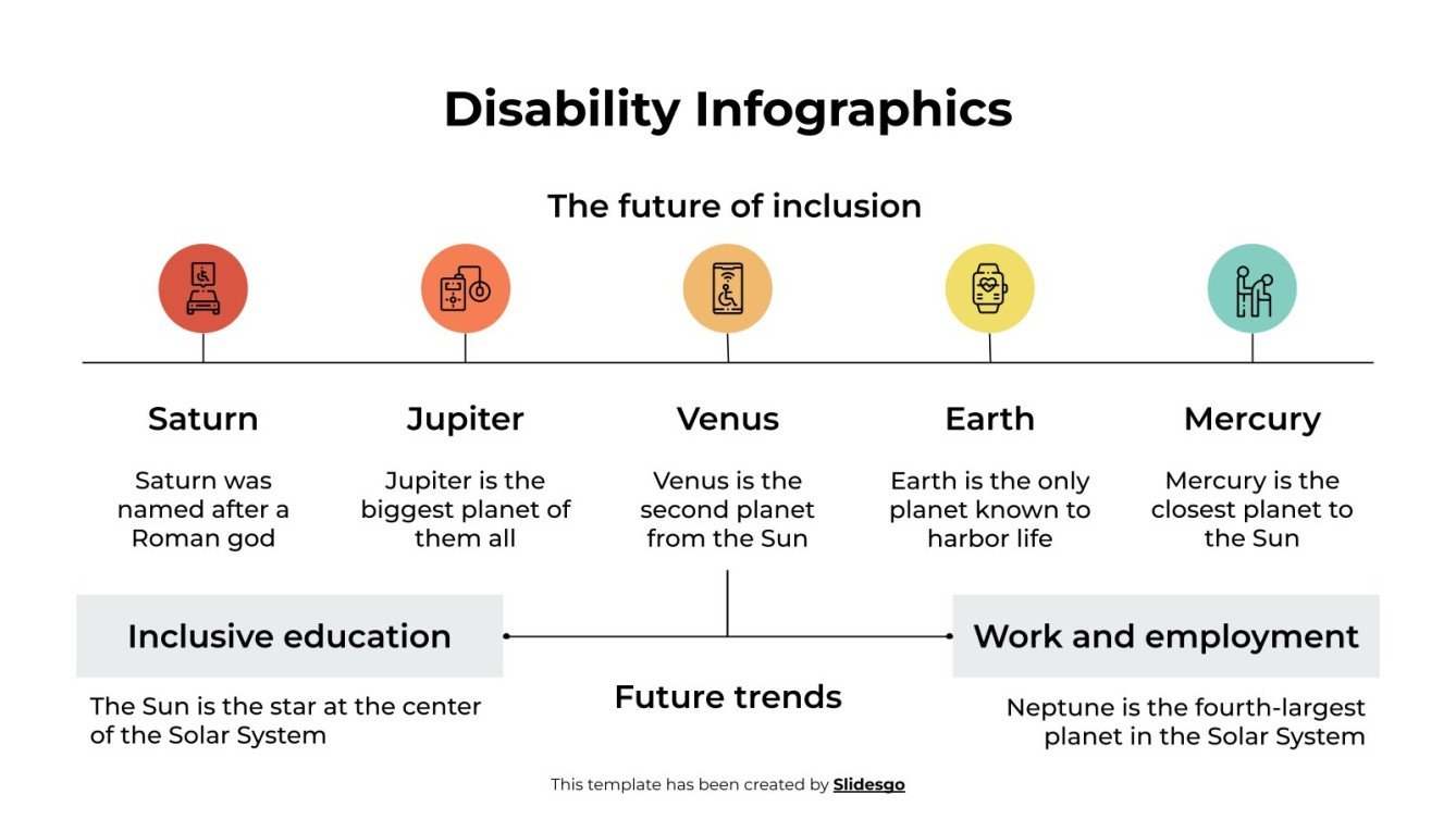 Disability Infographics Template