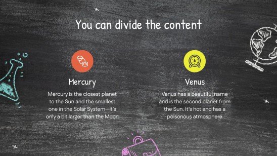 Simple Blackboard Background Presentation