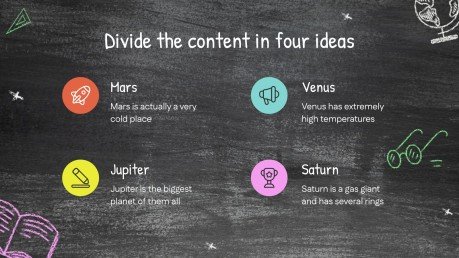 Simple Blackboard Background Presentation