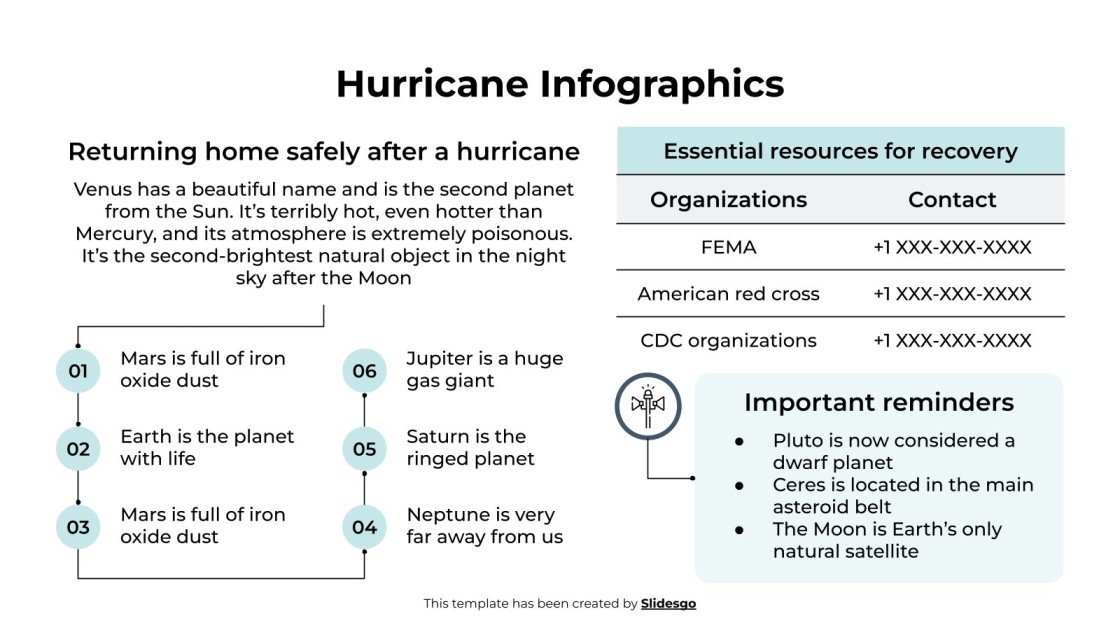 Hurricane Infographics Presentation
