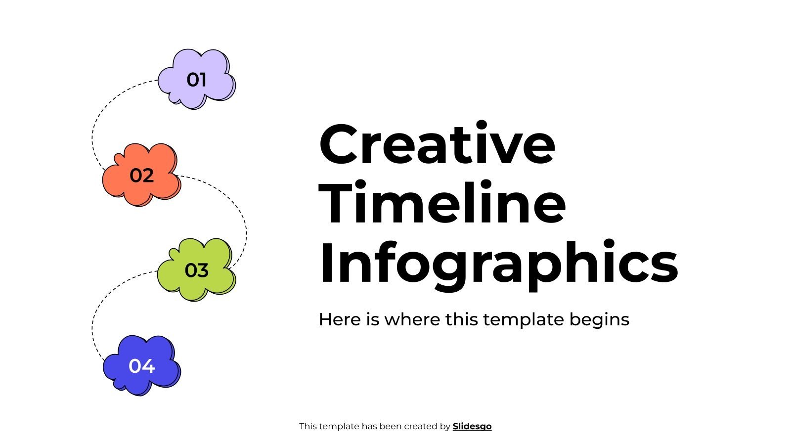 Creative Timeline Infographics Template