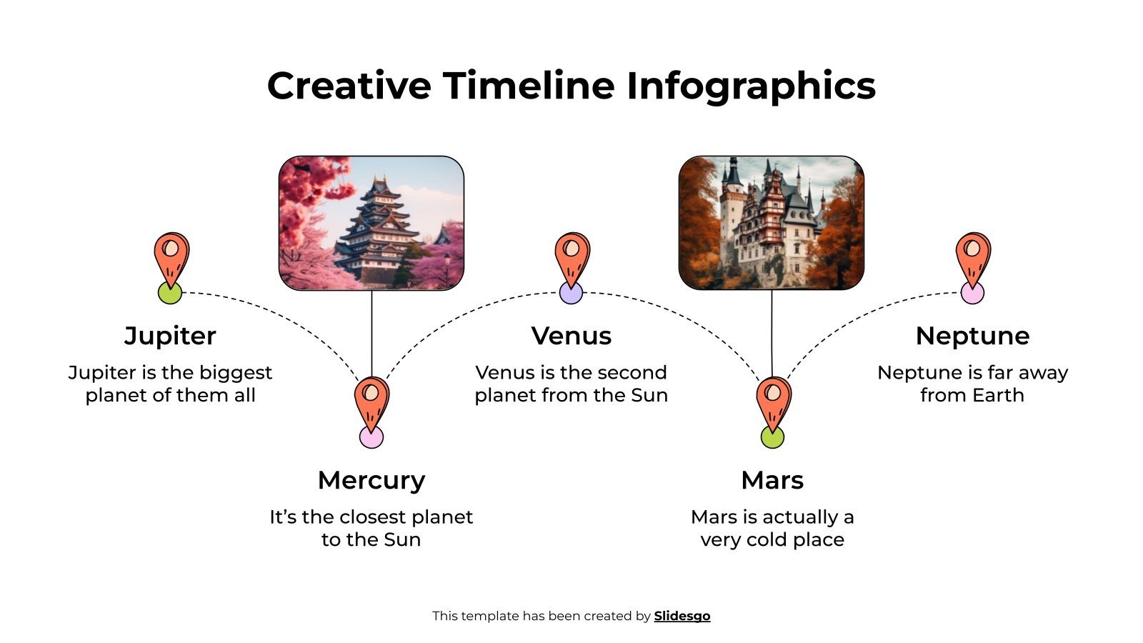 Creative Timeline Infographics Template