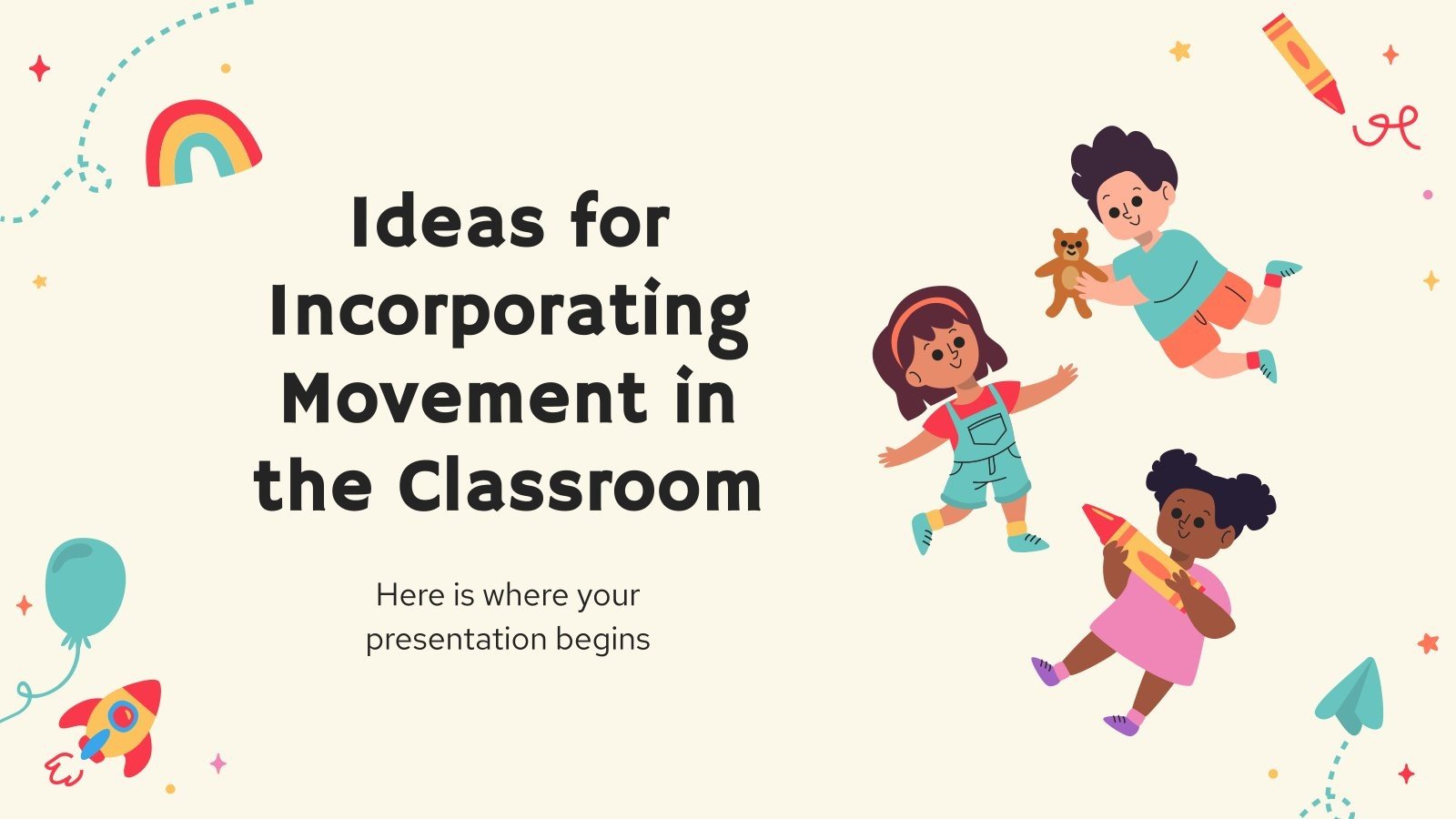 Ideas for Incorporating Movement in the Classroom