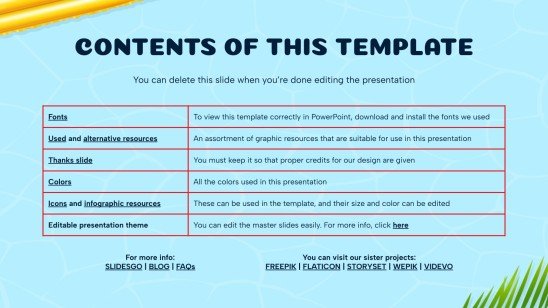 Floatie Presentation Template Presentation