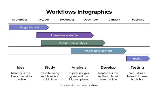 Workflows Infographics Template