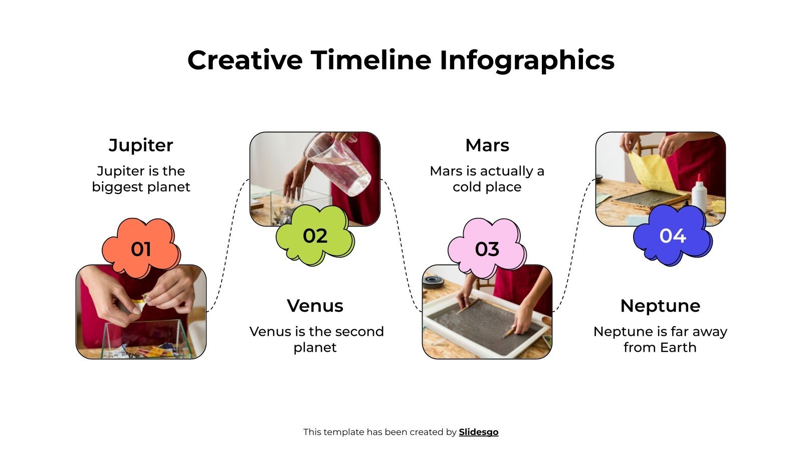 Creative Timeline Infographics Template