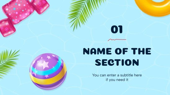 Floatie Presentation Template Presentation