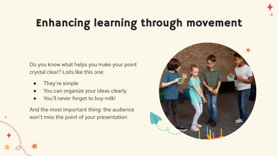 Ideas for Incorporating Movement in the Classroom