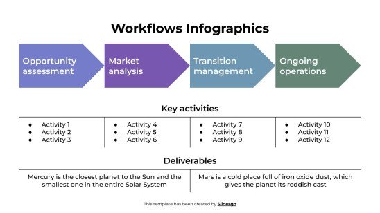Workflows Inforgraphics Template