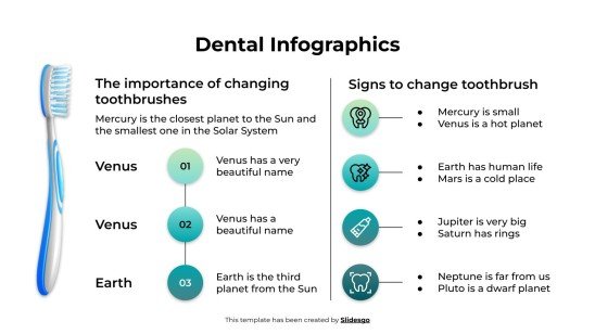 Dental Infographics Template