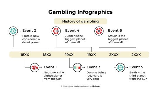 Gambling Infographics Template