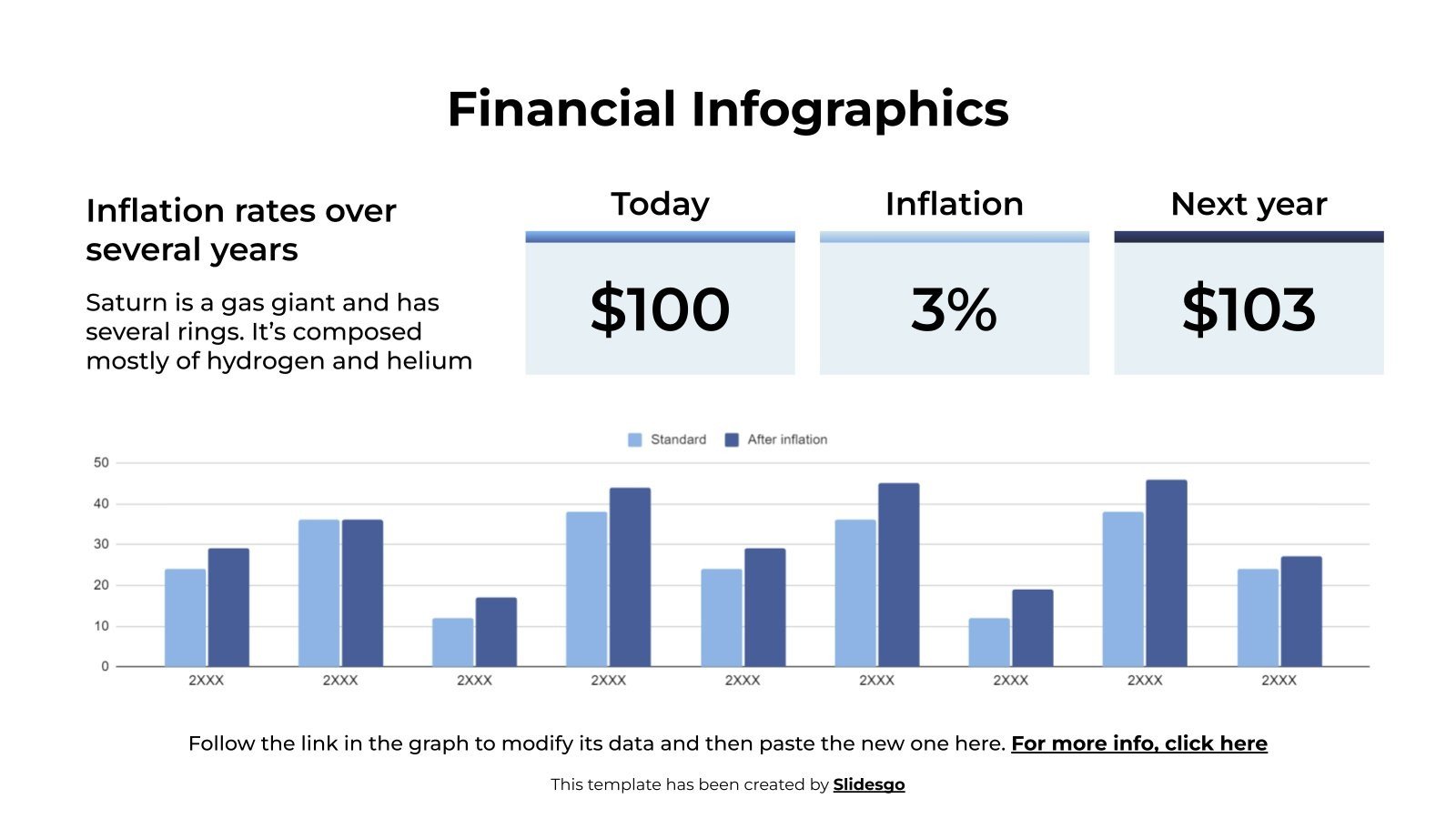 Financial Infographics Template