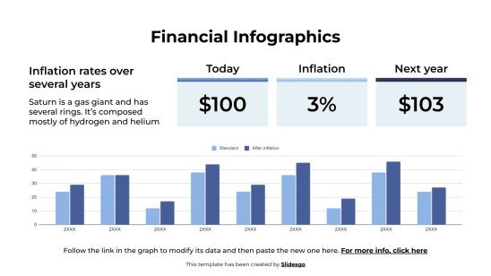 Financial Infographics Template