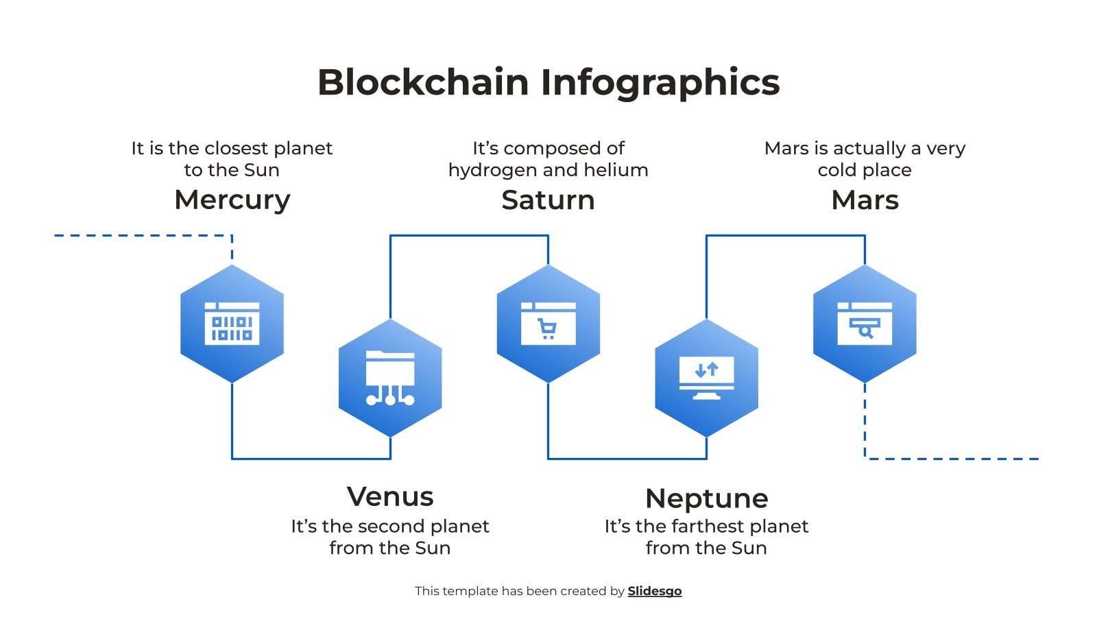 Blockchain Infographics Template