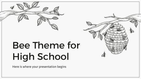 Free Google Slides & PowerPoint templates about bees