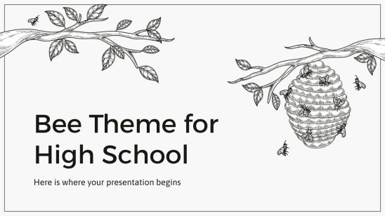 Free Google Slides & PowerPoint templates about bees