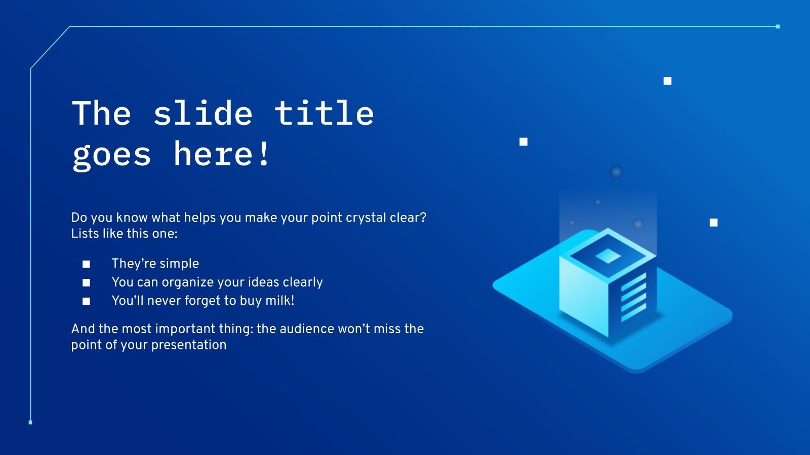 Cloud Computing Theme for Business Presentation