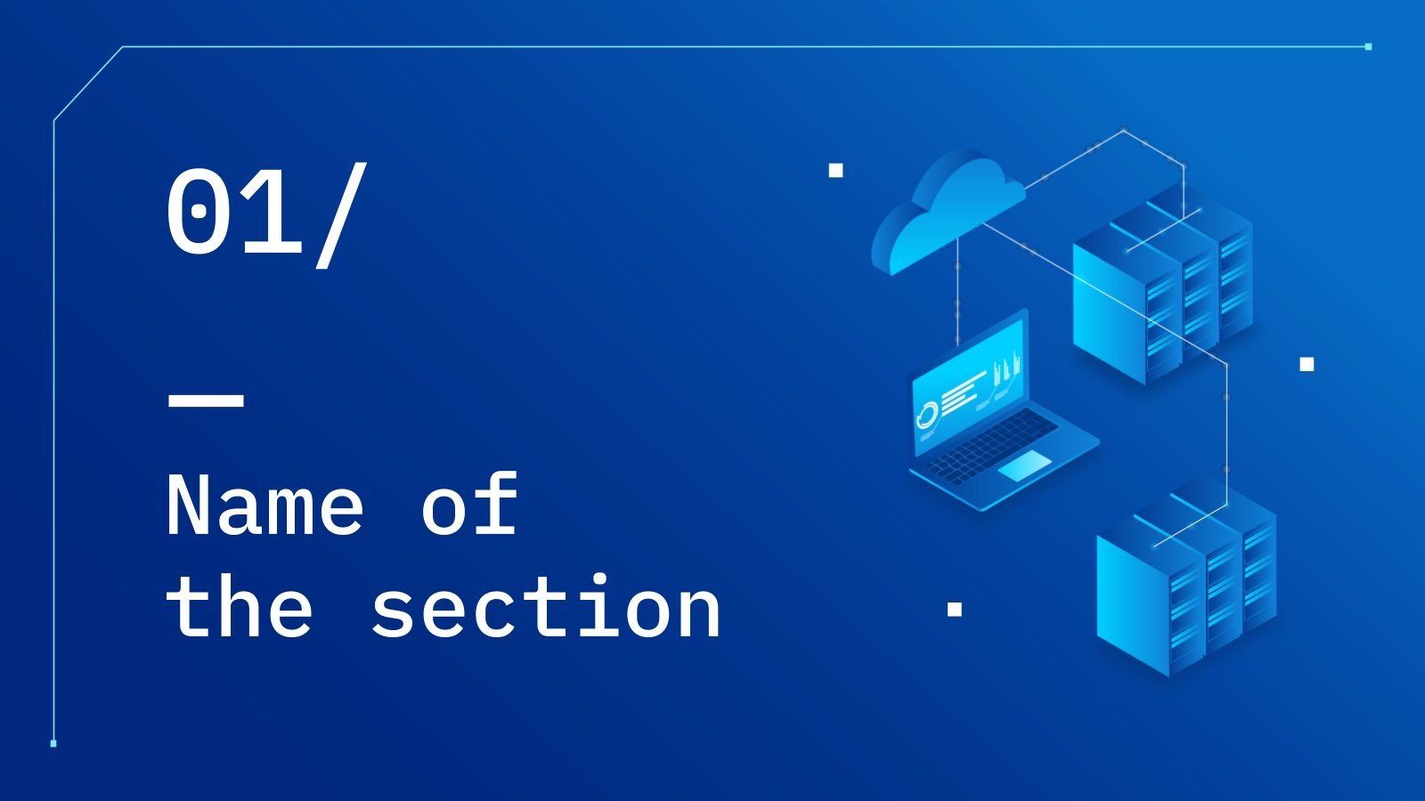 Cloud Computing Theme for Business Presentation