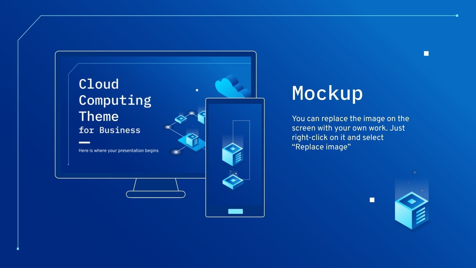 Cloud Computing Theme for Business Presentation