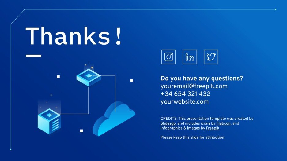 Cloud Computing Theme for Business Presentation