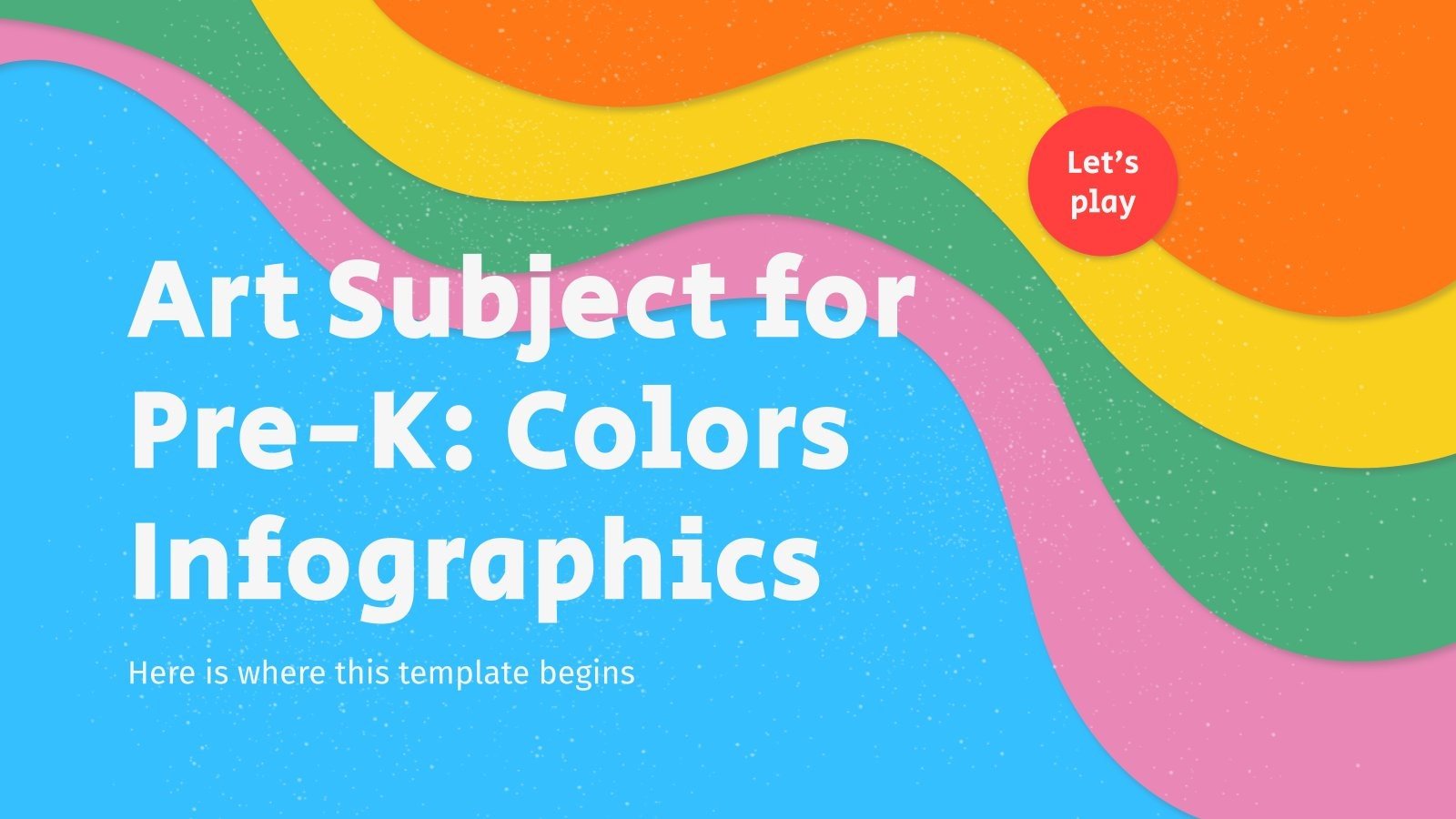 Art Subject for Pre-K: Colors Infographics Presentation