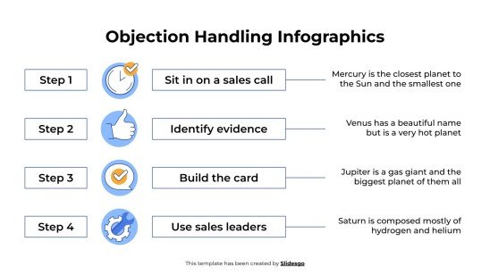 Objection Handling Infographics Template