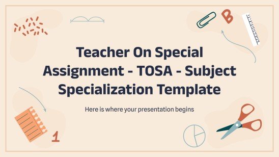 Teacher On Special Assignment - Subject Specialization