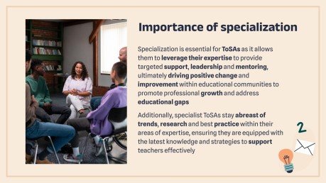 Teacher On Special Assignment - Subject Specialization