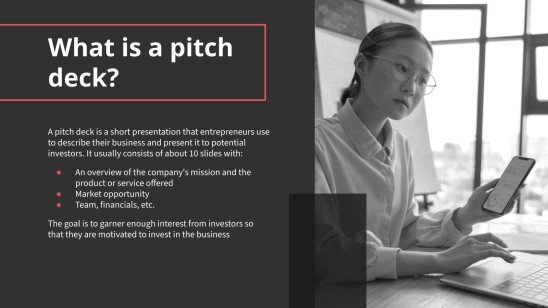 Business Pitch Deck Presentation