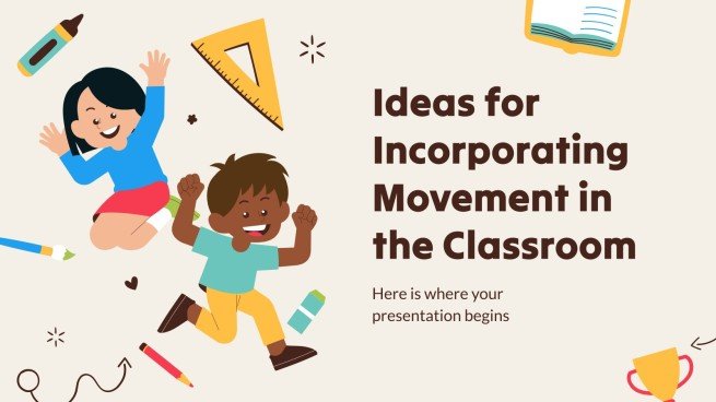 Ideas for Incorporating Movement in the Classroom
