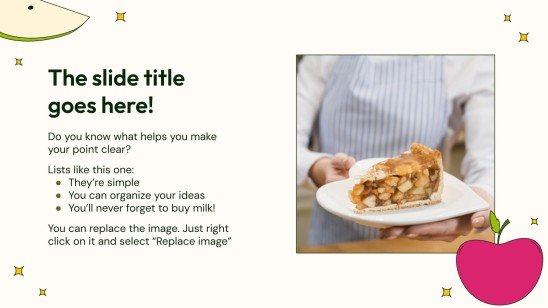 Apple Pie Presentation Template Presentation