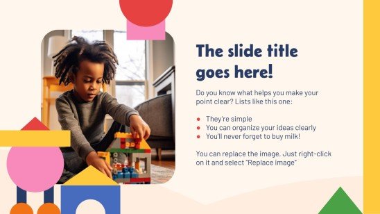 Building Blocks Theme for Kids Presentation