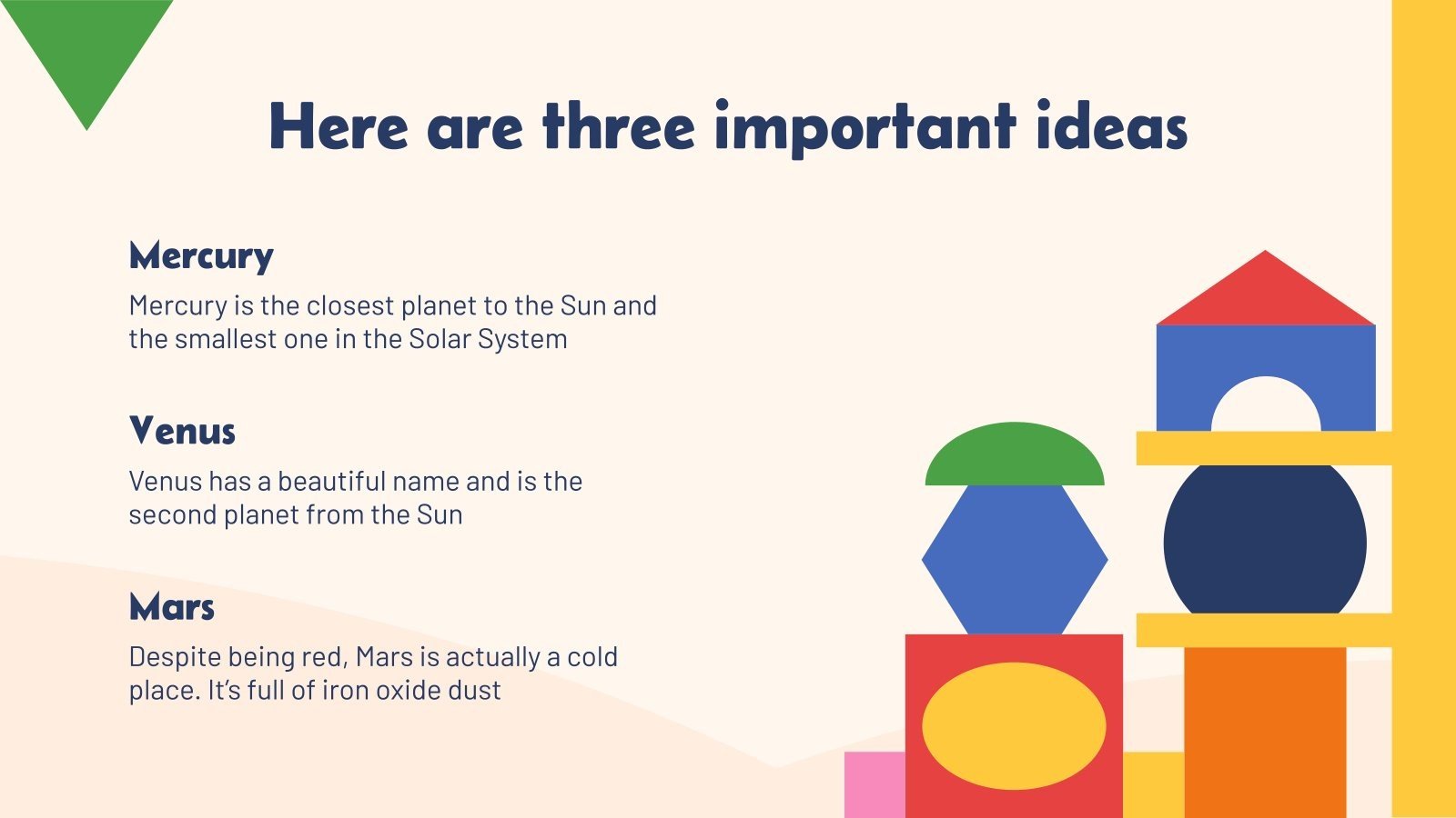 Building Blocks Theme for Kids Presentation