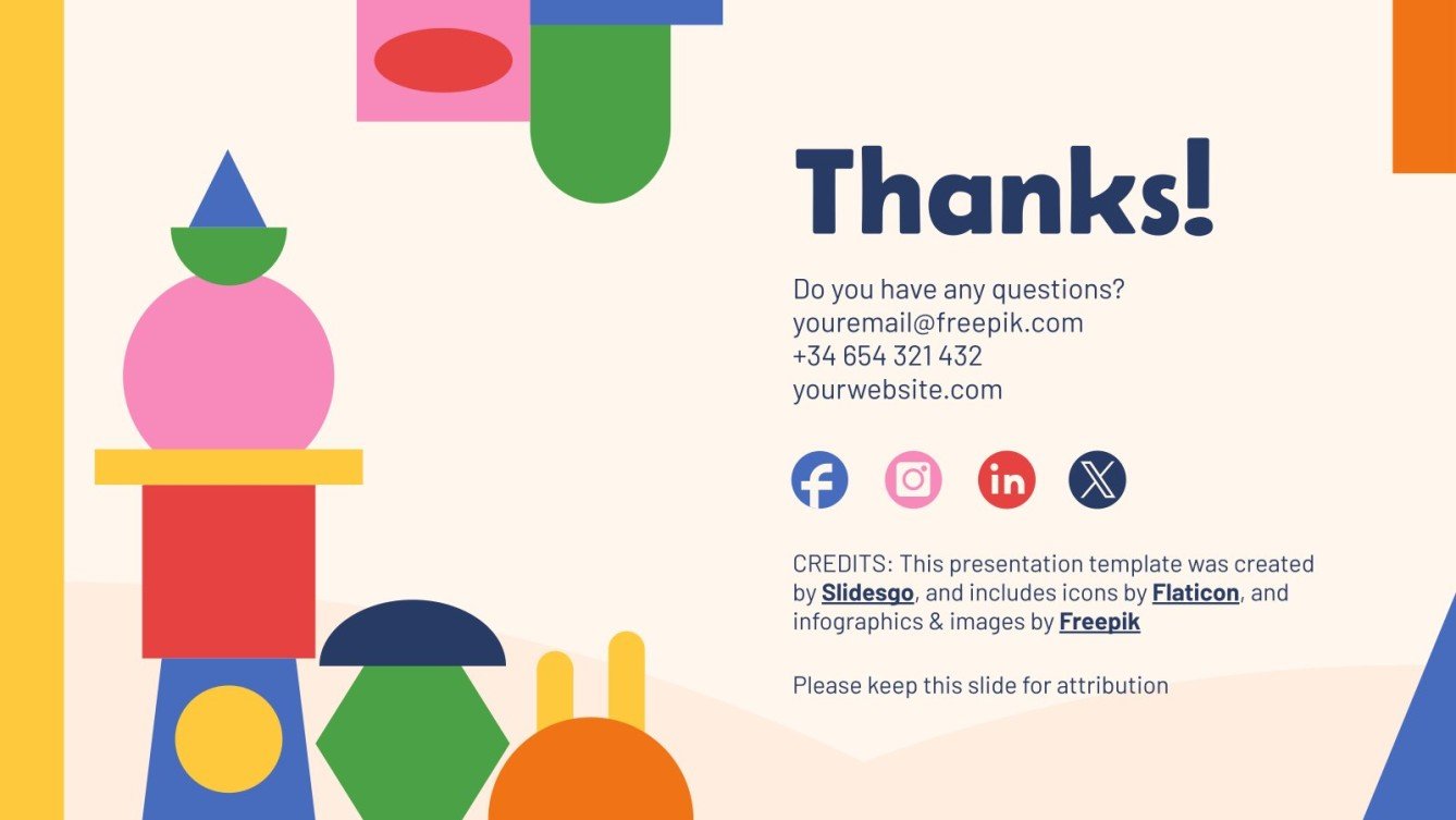 Building Blocks Theme for Kids Presentation